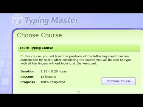 Touch Typing Course || Lesson 12 || COMPLETED - YouTube