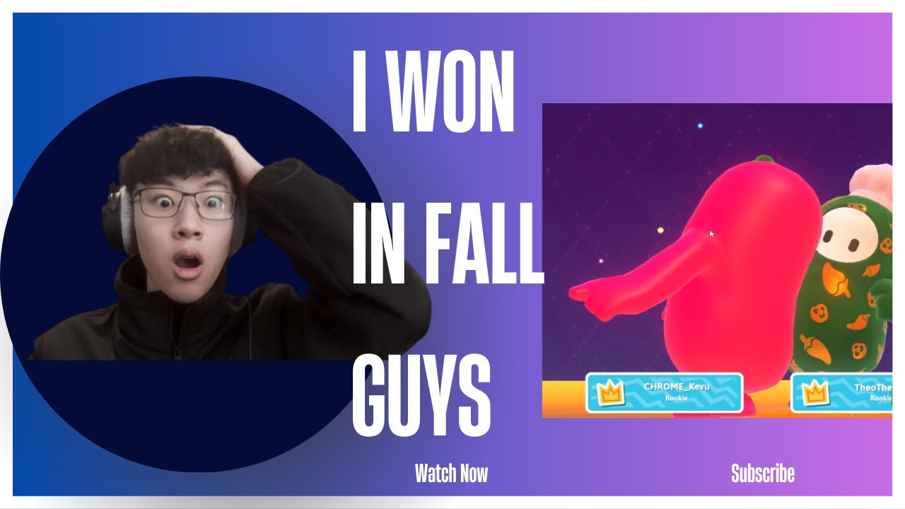 FINALLY GOT FIRST FALL GUYS WIN | CRAZY GAME FULL MATCH - YouTube