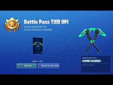 Free COSMIC CLEAVERS PICKAXE in Fortnite SEASON X! - YouTube
