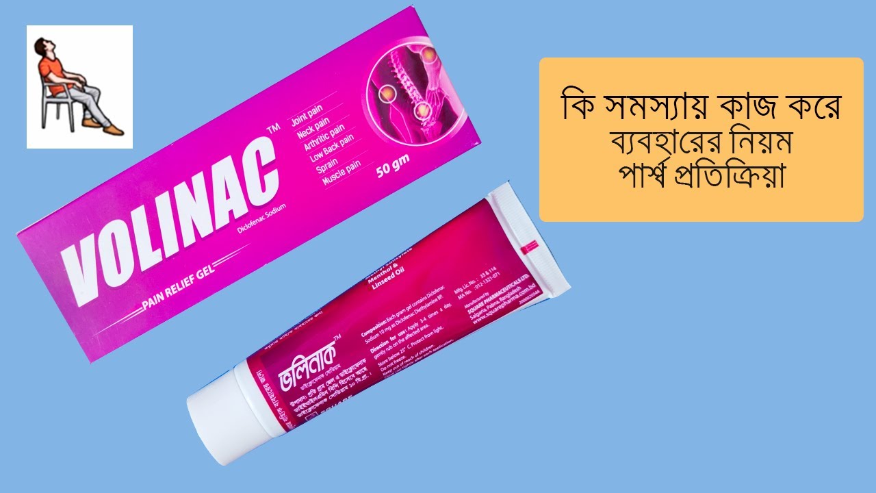 Volinac Gel (Diclofenac Sodium) - YouTube