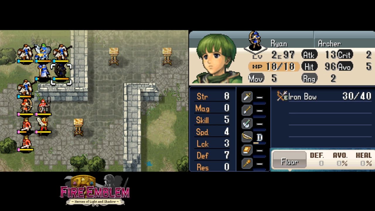 Fire Emblem 12 New Mystery Lunatic Blind Prologue 4 and 5 - YouTube