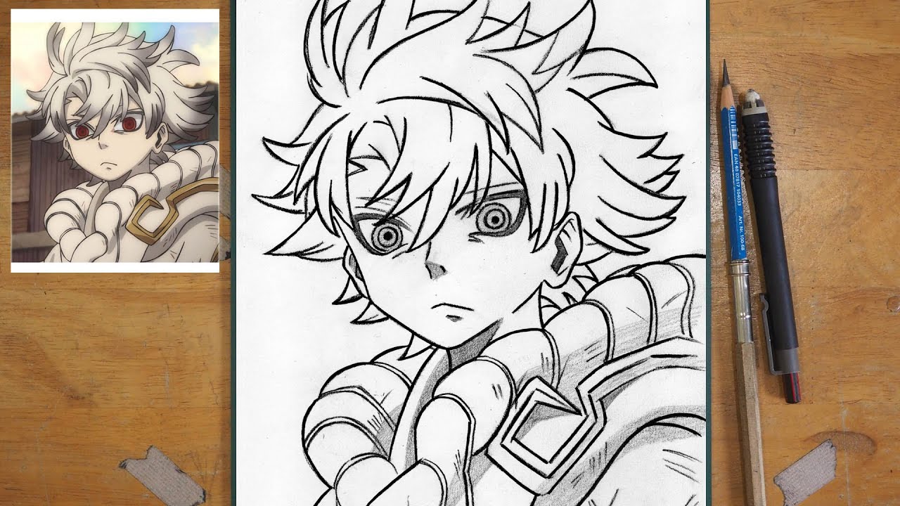 🎨 Rudo Drawing Tutorial | How to Draw Rudo from Gachiakuta Step by Step ...