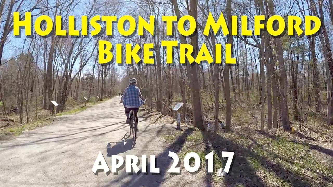 Holliston Bike Trail April 2017 - YouTube