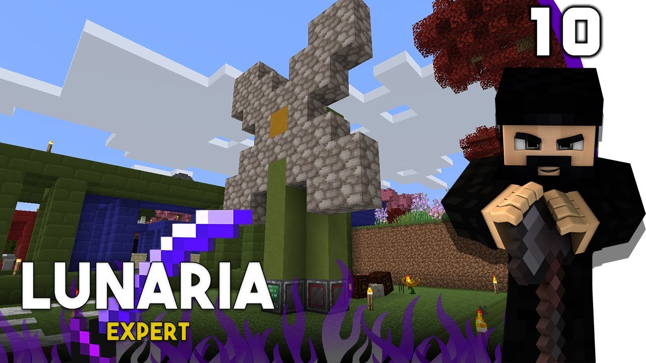 [Minecraft] Lunaria Expert #10 - Mechanical Pure Daisy [FR] - YouTube