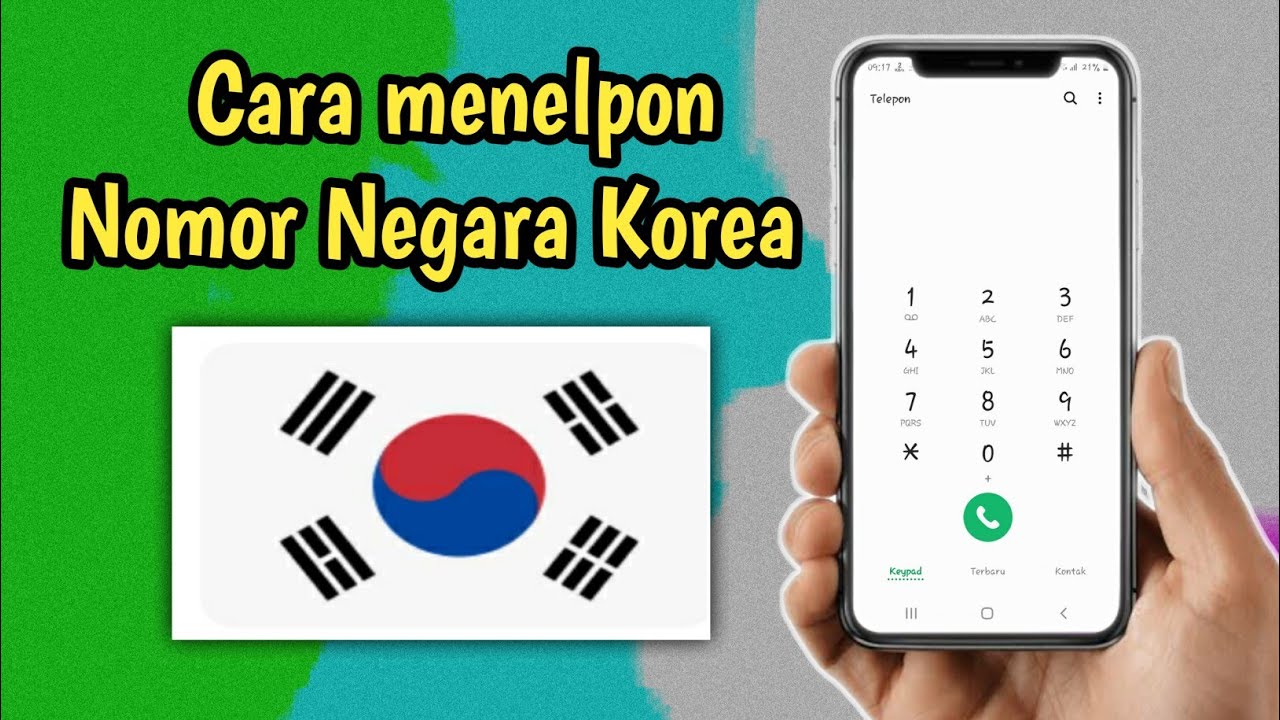 Kode Nomor Telepon Negara Korea - YouTube