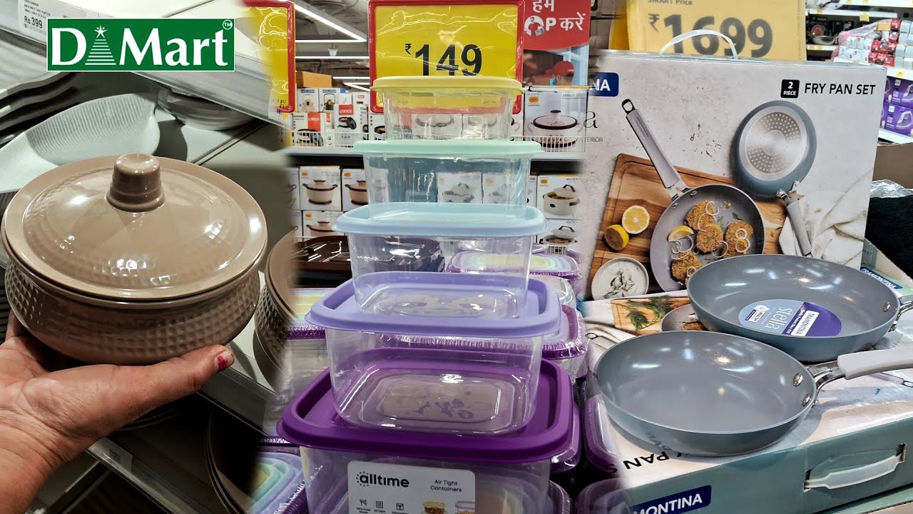 D MART New kitchen items ! offers 2026 🤩 / *ONLINE AVAILABLE* | dmart ...