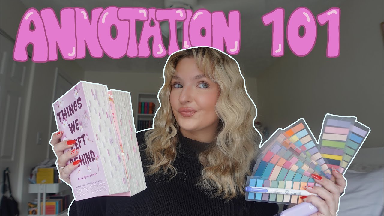 how i annotate my books 🏻📖 | tips, supplies, & aesthetic! - YouTube
