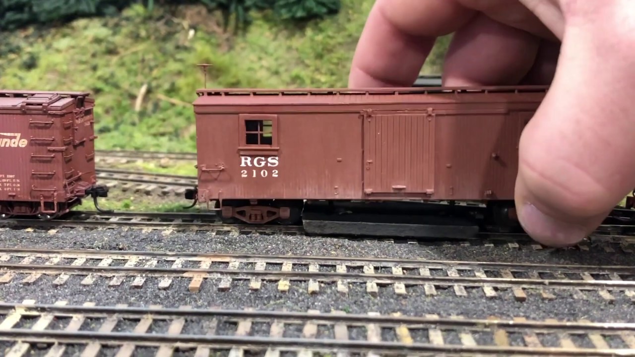 April 2020 HOn3 Rio Grande Southern Layout Update - YouTube