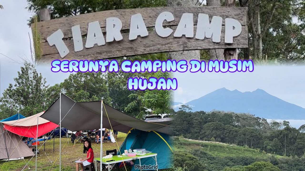 CAMPING DI TIARA CAMP PUNCAK CISARUA BOGOR | - YouTube