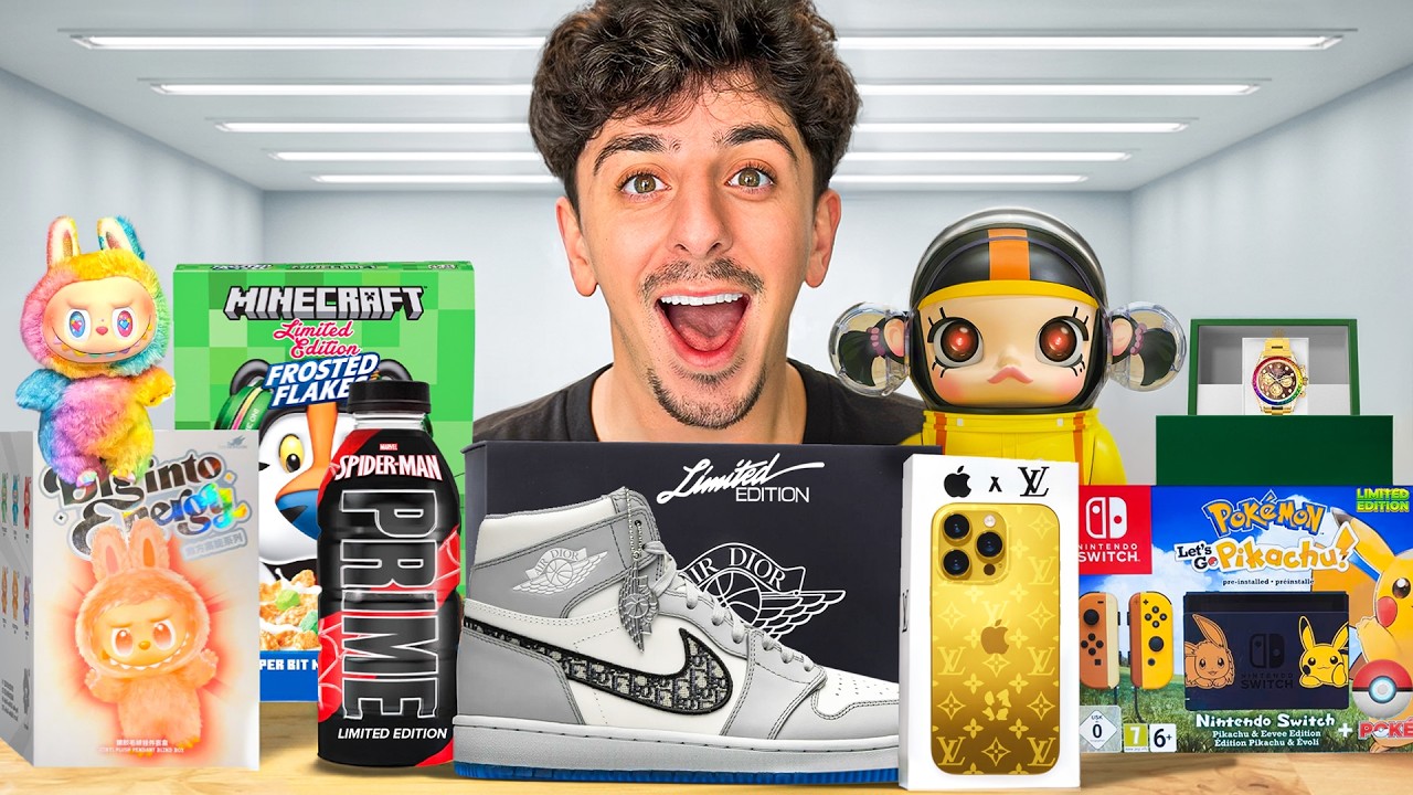 I Bought Every Limited Edition Item I Could Find! - YouTube