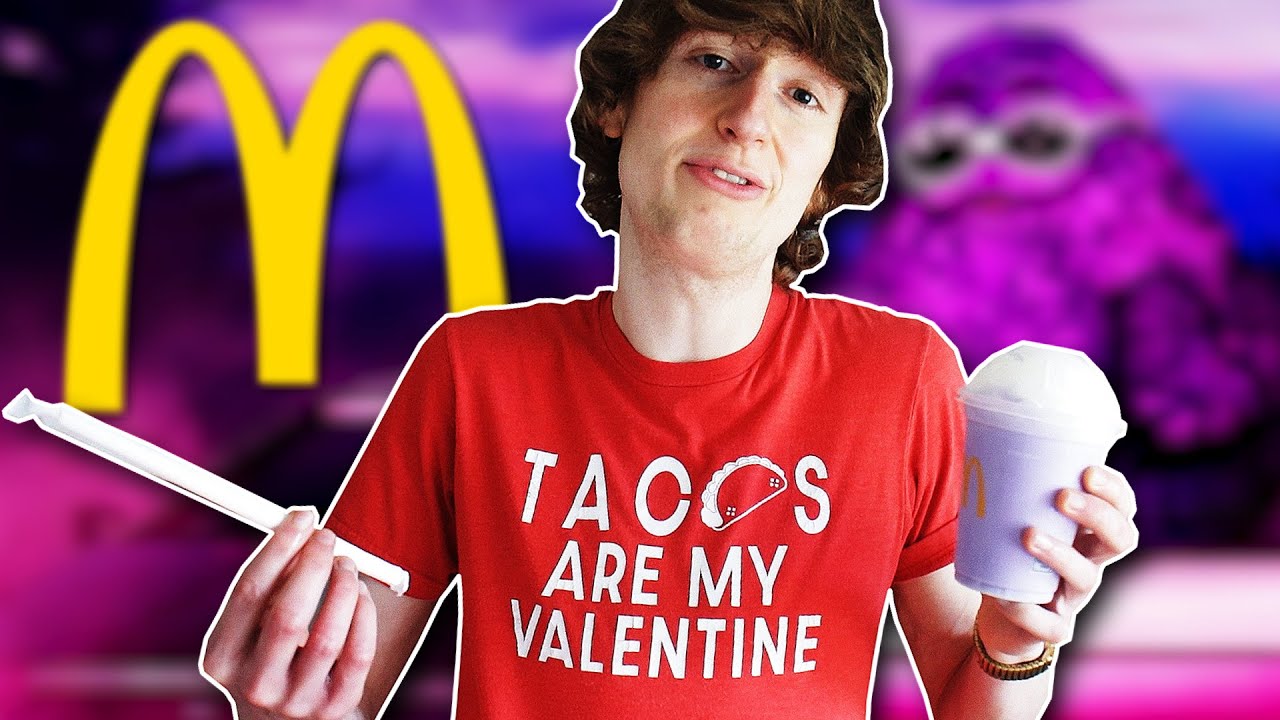 Mcdonalds Grimace Shake Review Youtube