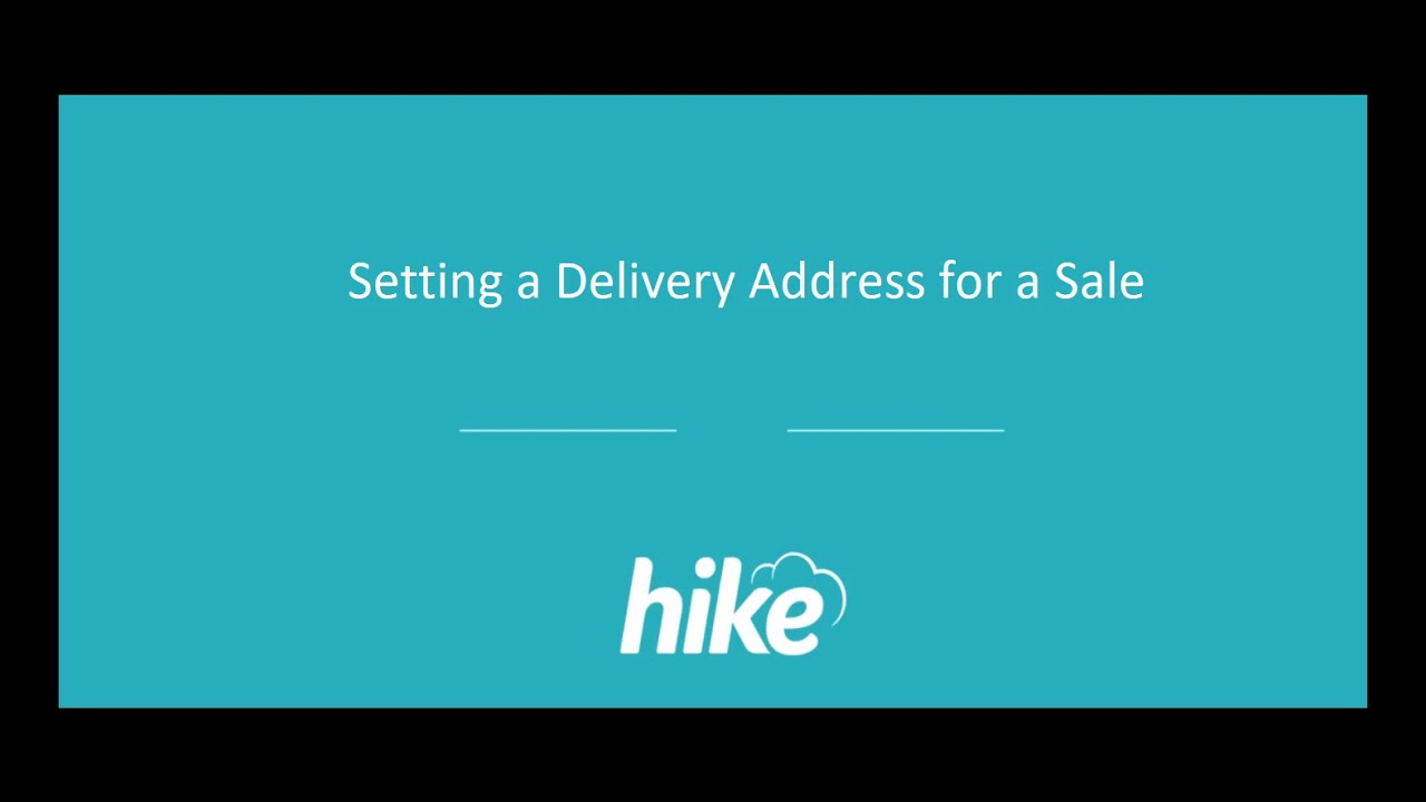 Setting A Delivery Address For A Sale YouTube setting-a-delivery-address-for-a-sale-youtube