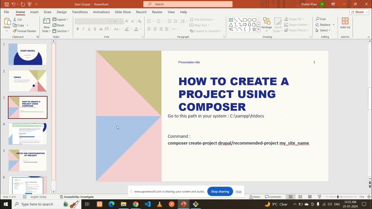 vid-2 Drupal 10 II Installation and Configuration of project - YouTube