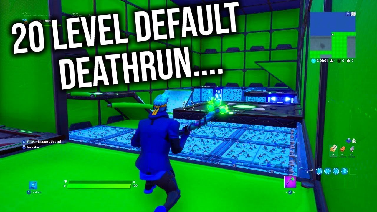 fortnite 20 levels deathrun - YouTube