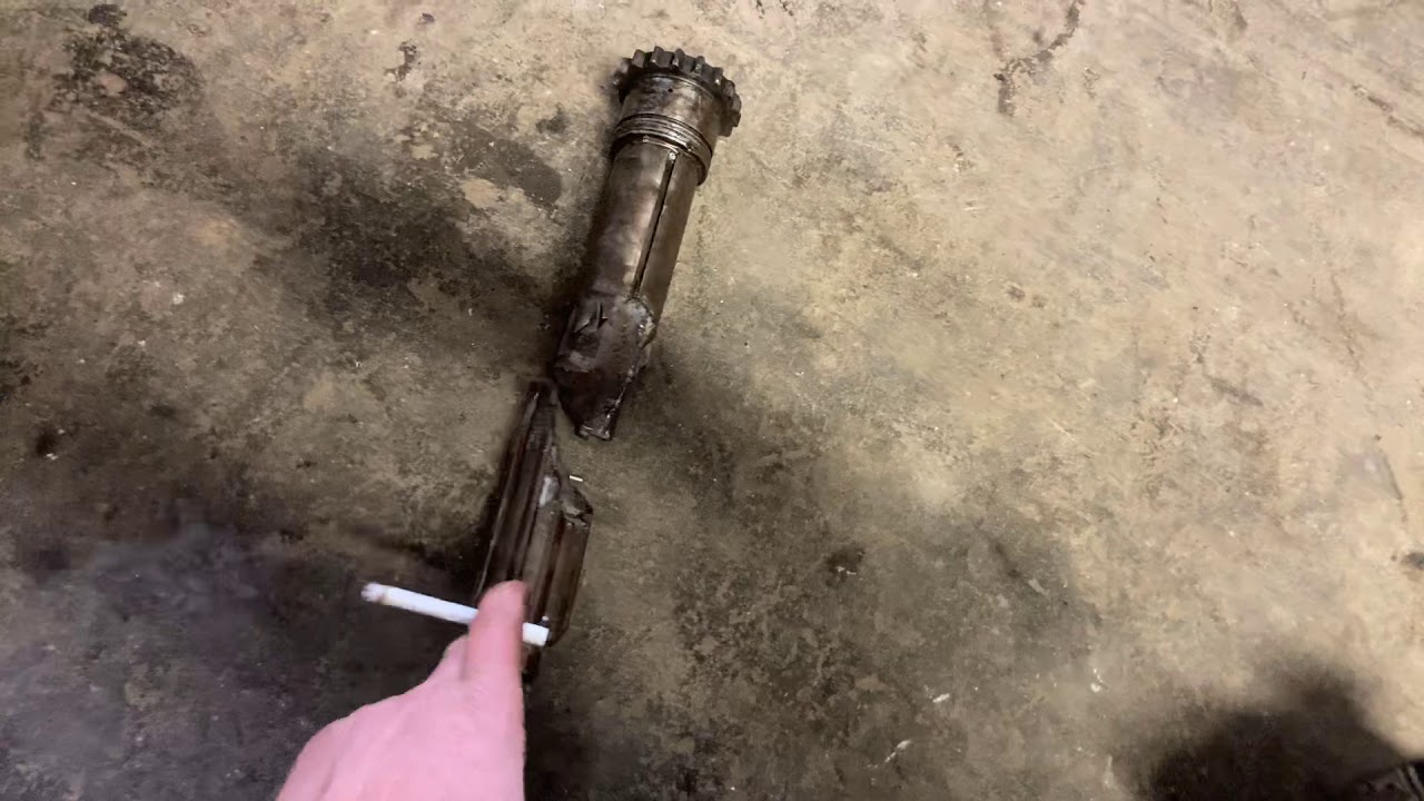 Broke the input shaft - YouTube