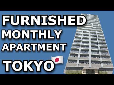 Tokyo Apartment Tour 🇯🇵 | Modern 1K in Kameido | Furnished Monthly Rental | All Bills Paid