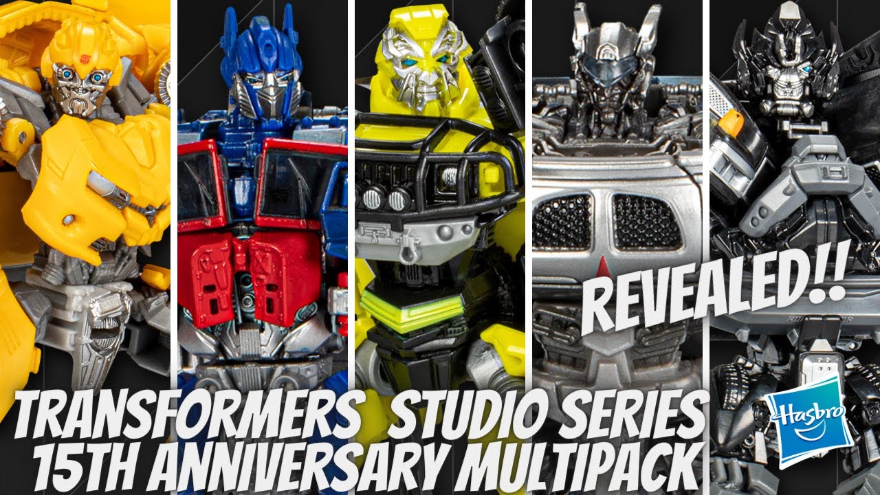 Transformers Studio Series 15th Anniversary Multipack Revealed By ...