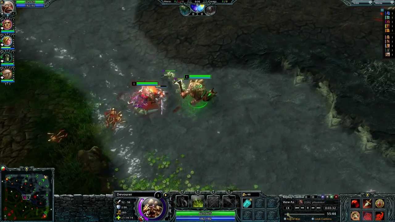 Heroes Of Newerth |Devourer| Guide commentary - YouTube
