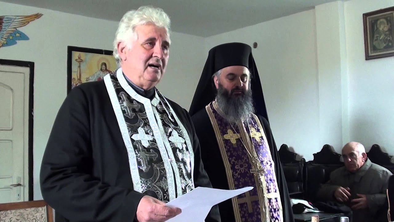 Pr. Antonie Budiu, Inmormantarea unchiului Petru Lazar, Calan-Hunedoara ...