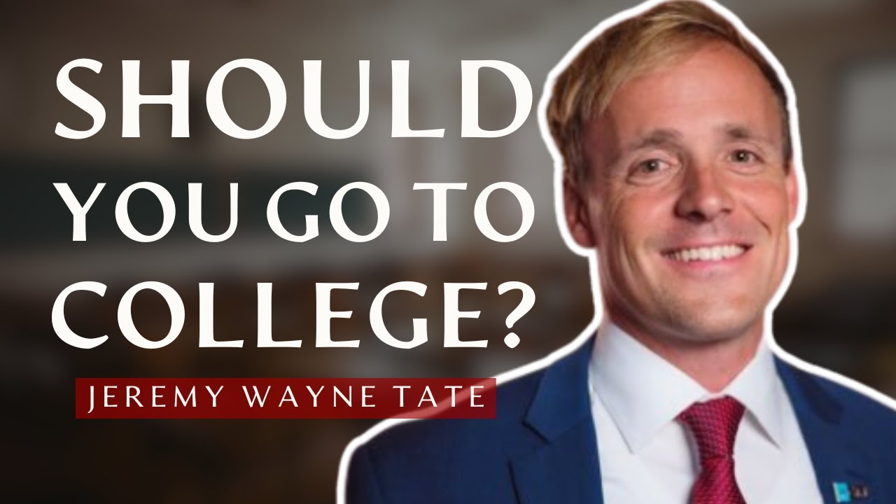 What Is the Purpose of Education? | Jeremy Wayne Tate - YouTube