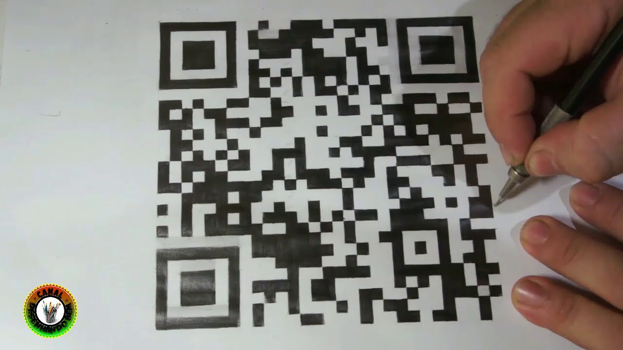 APRENDA A DESENHAR O CODIGO QR PARA SEU CANAL!!! por (Eduardo Sabino) - YouTube