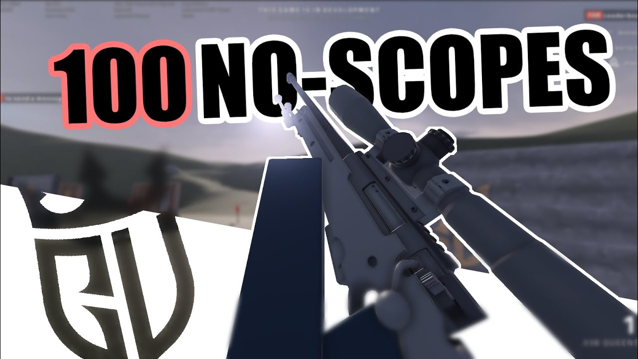 Getting 100 No-Scopes in Games Unite - YouTube