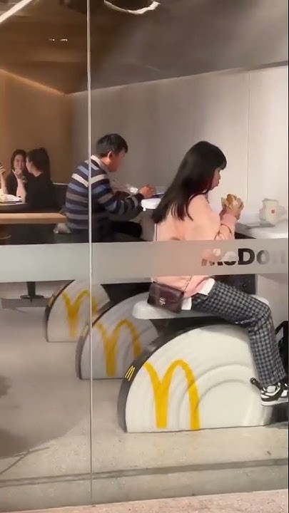 McDonald's Exercise Bikes | Be Luxurist | #shorts #mcdonalds - YouTube