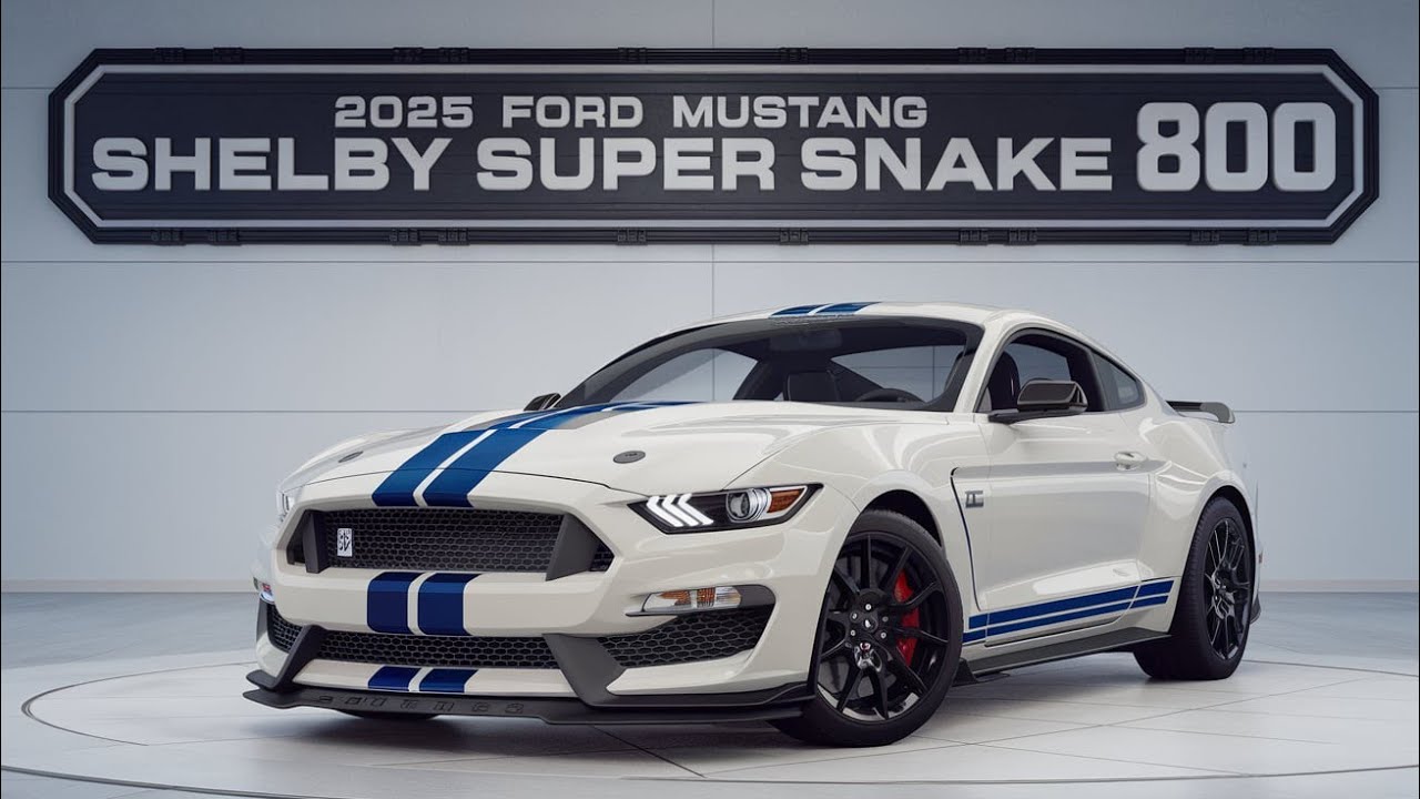 2025 Ford Mustang Shelby Super Snake 800 | Unleashing 800 HP of Pure ...