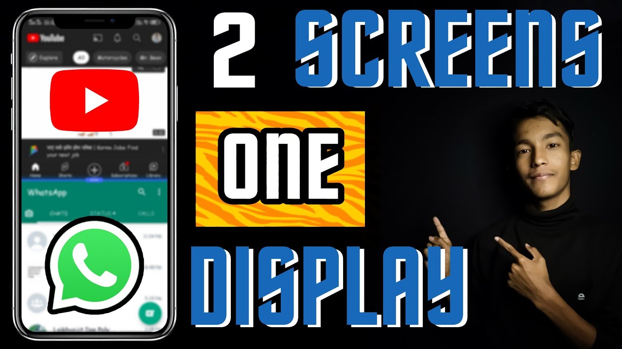 How to Use Two Apps In One Mobile Screen || Easy to Use🔥🔥 - YouTube