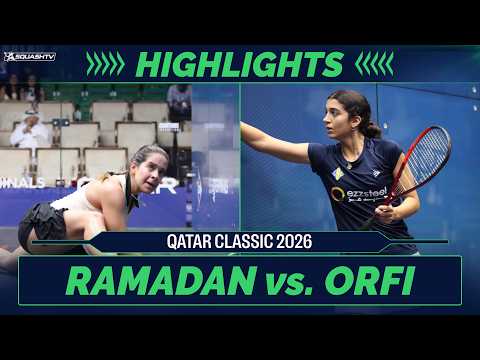 🇪🇬 Ramadan v Orfi 🇪🇬 | Qatar Classic 2026 | ROUND 1 HIGHLIGHTS