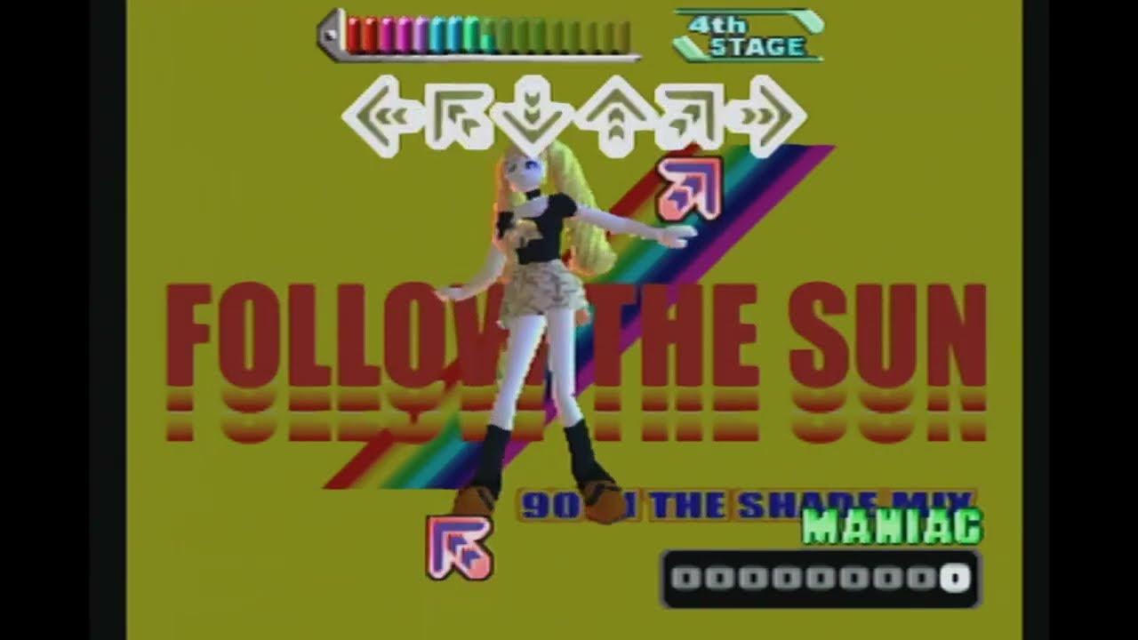 FOLLOW THE SUN (90 IN THE SHADE MIX) [Solo 6Panels MANIAC] FC!! 【DDR 4thMIX】 - YouTube