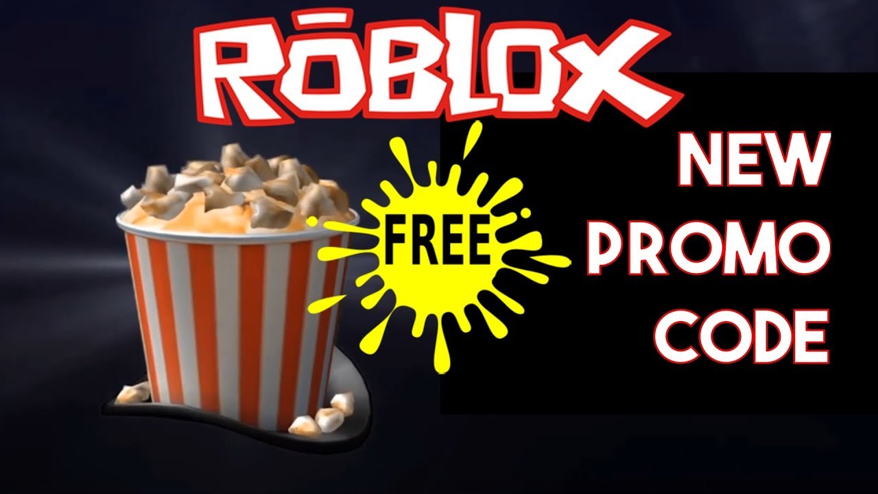 Get a FREE ROBLOX Popcorn Hat with this NEW Promo Code - YouTube
