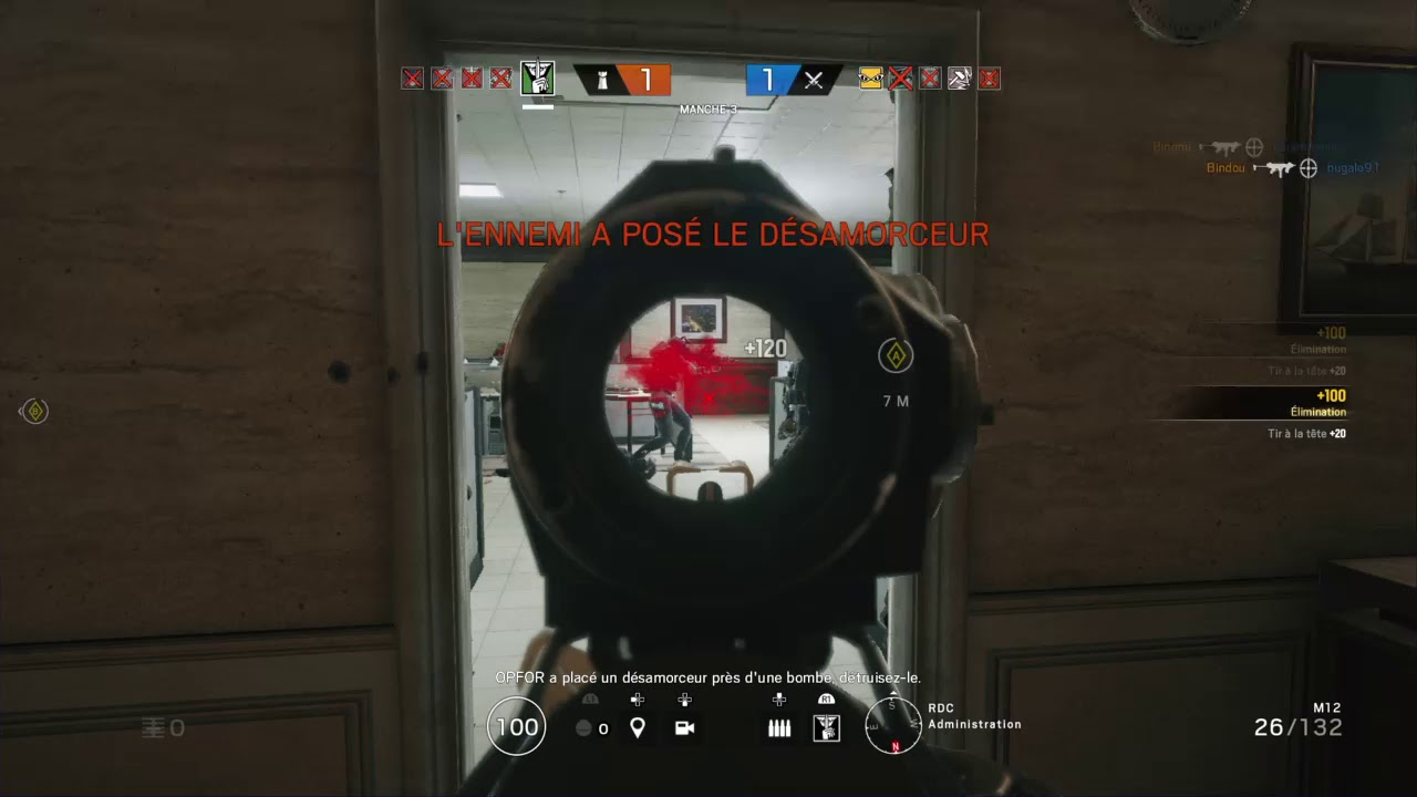 R6 : 1 vs 5 et désamorceur posé !! :s - YouTube