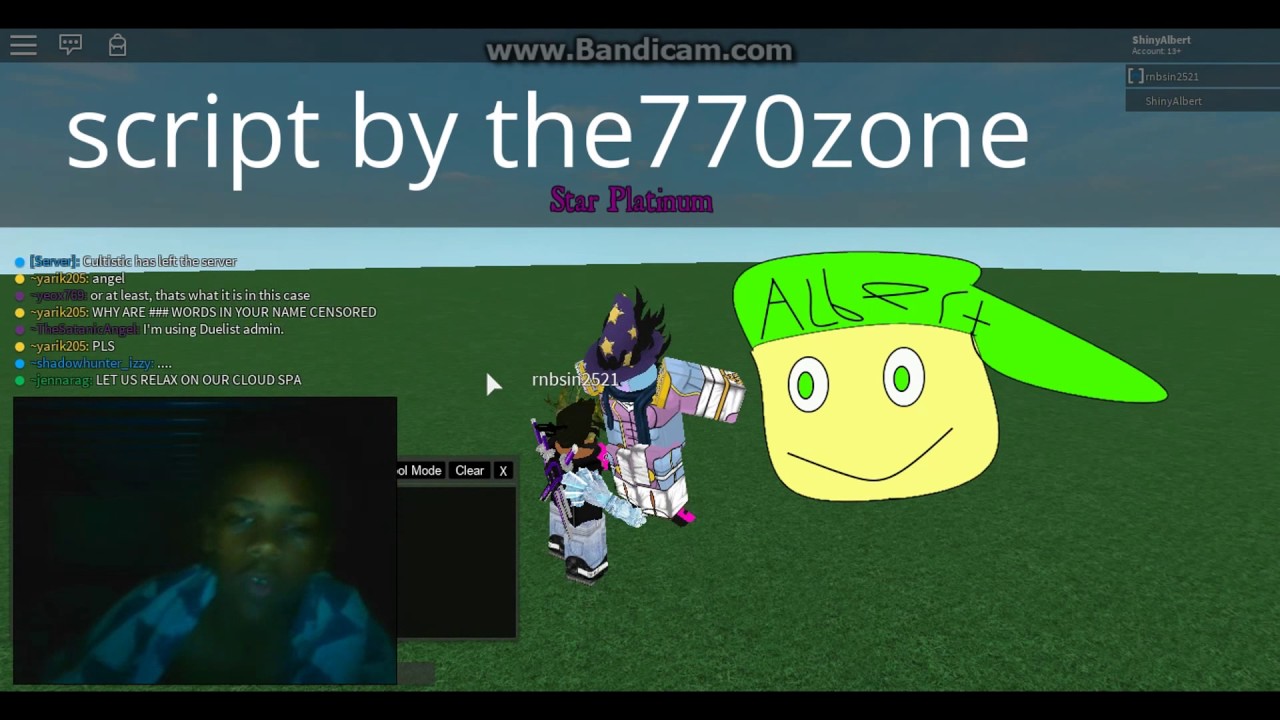 Star platinum (edit by me) script in desc - YouTube