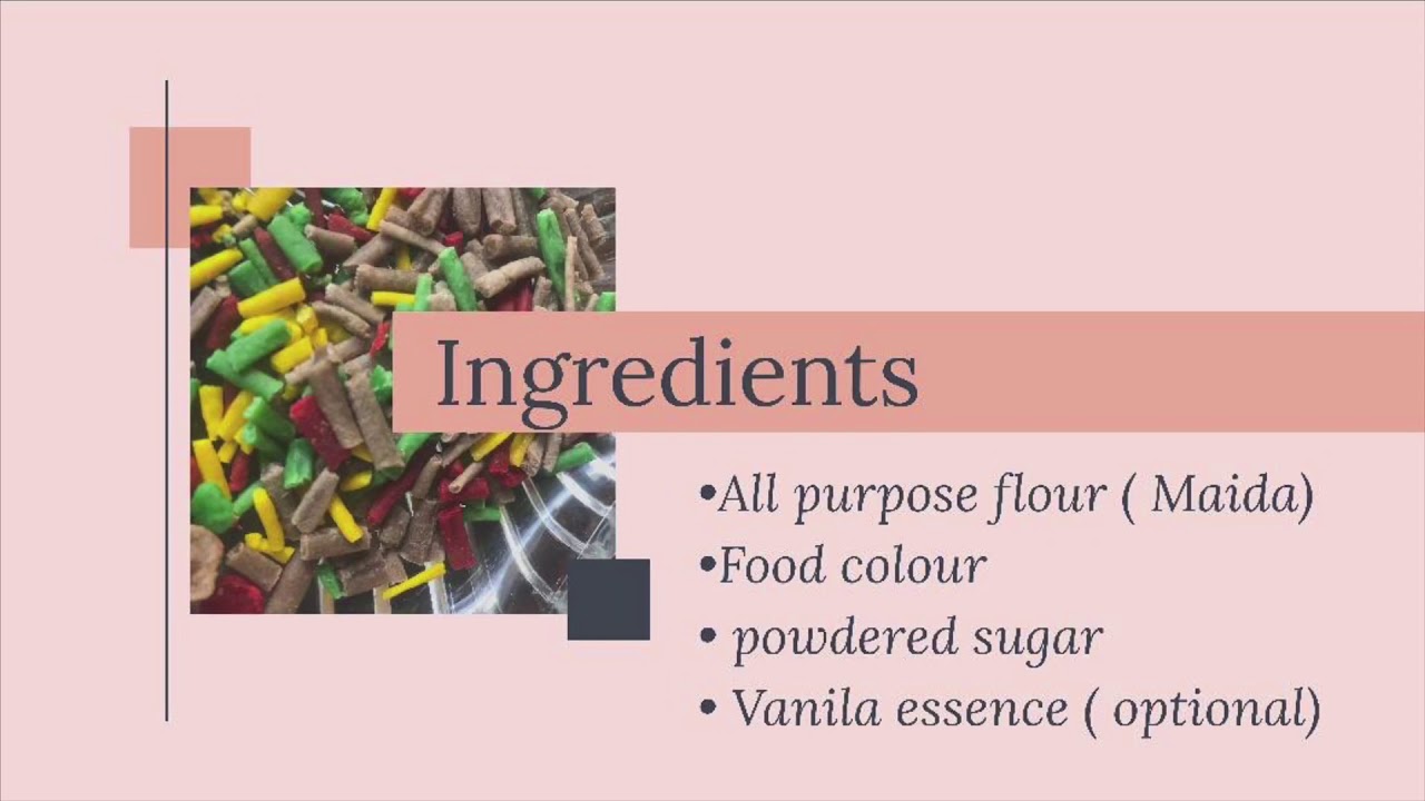 DIY Homemade, easy to make Sprinkles with just 3 Ingredients - YouTube