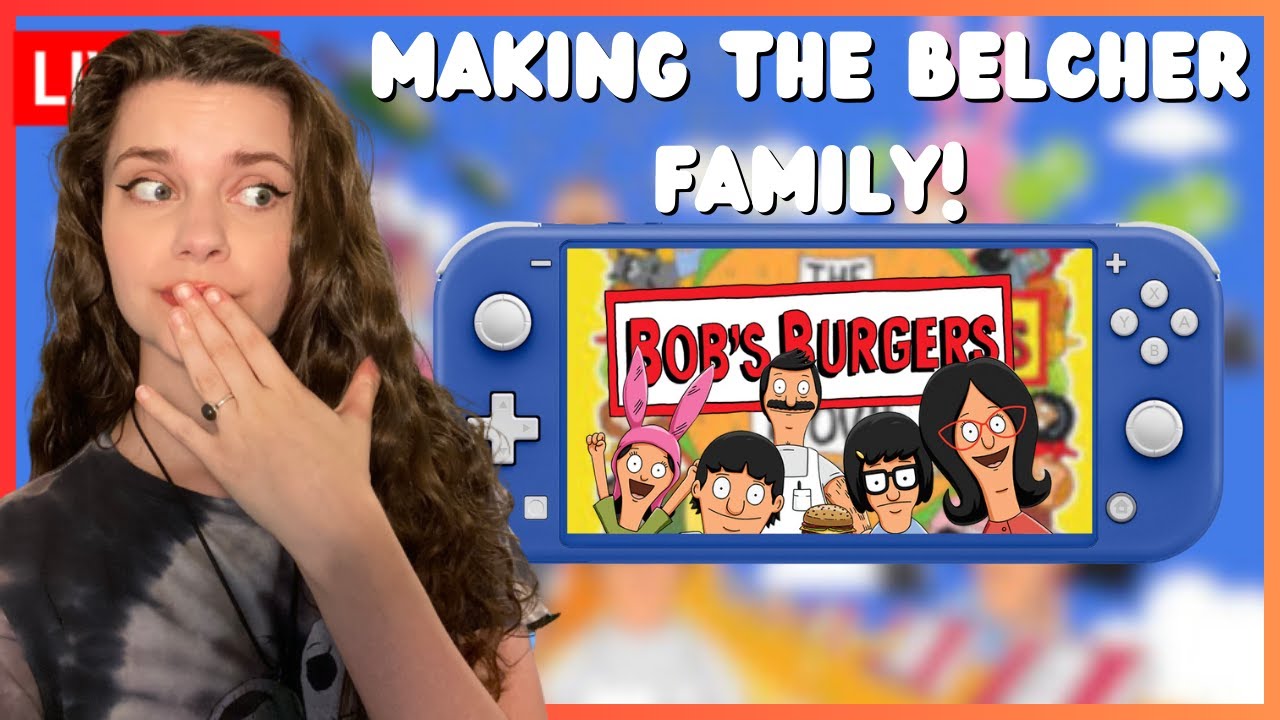 🔴Creating The Belcher Family! | Animal Crossing New Horizons - YouTube