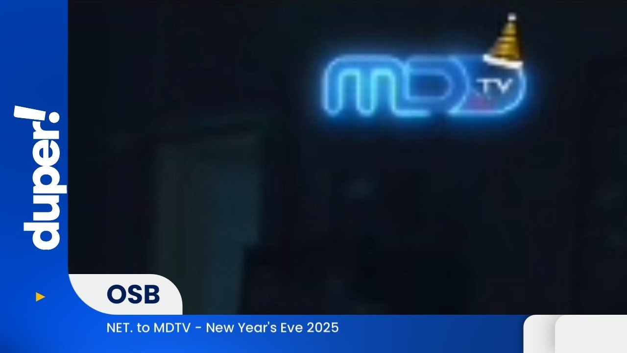 NET to MDTV | New Years On-screen Bugs (2025) - YouTube