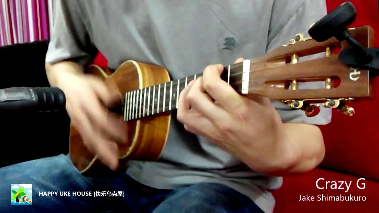 Crazy G (Fingerstyle Ukulele Cover) - YouTube