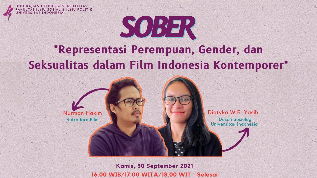 REPRESENTASI PEREMPUAN, GENDER, DAN SEKSUALITAS DALAM FILM INDONESIA KONTEMPORER - YouTube
