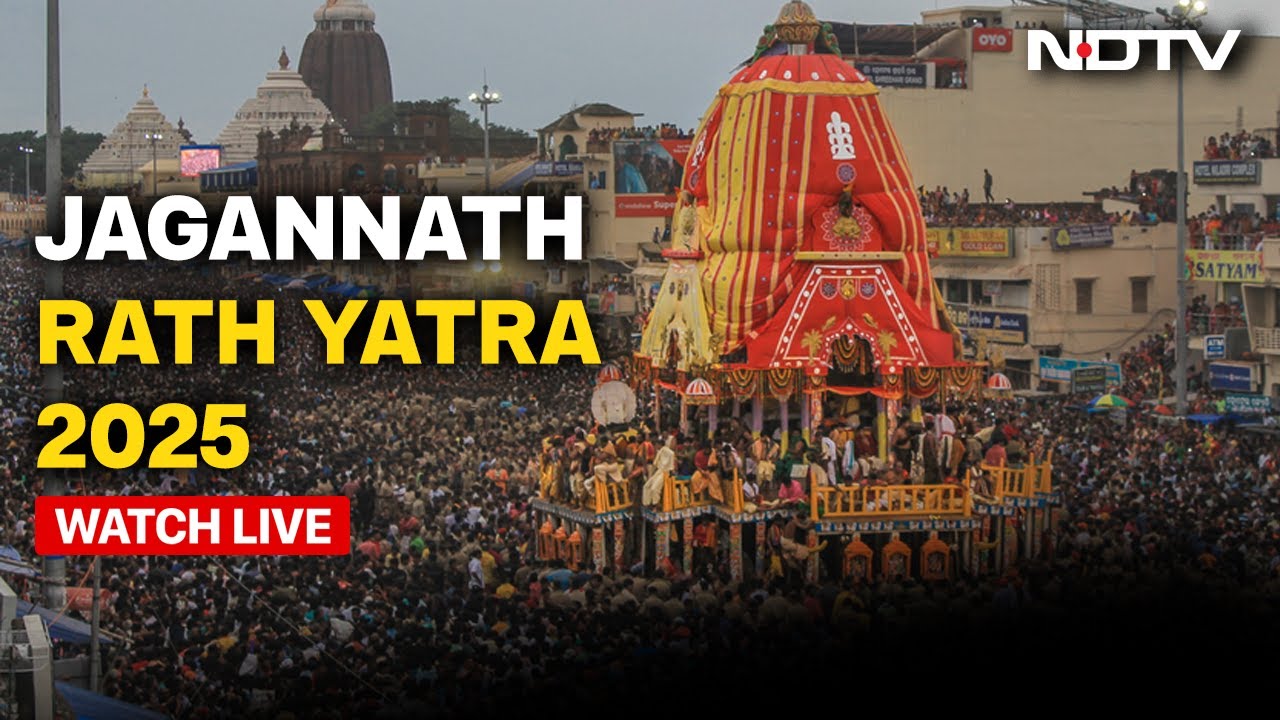 Rath Yatra 2025 LIVE | Puri Rath Yatra LIVE | Rath Yatra 2025 Live From ...