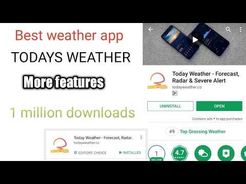 Best wether app for android |Today weather| - YouTube