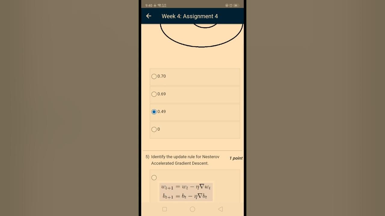 Deep learning week 4 NPTEL assignment solution - YouTube