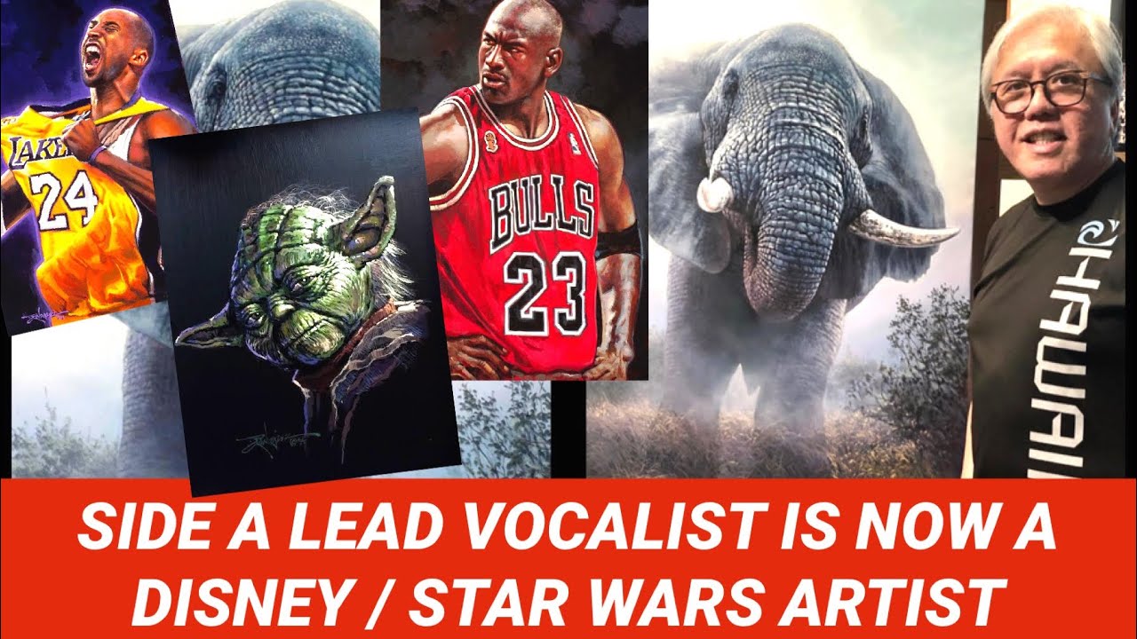 SIDE A BAND LEAD VOCALIST IS NOW A DISNEY/STAR WARS/MARVEL ARTIST - YouTube