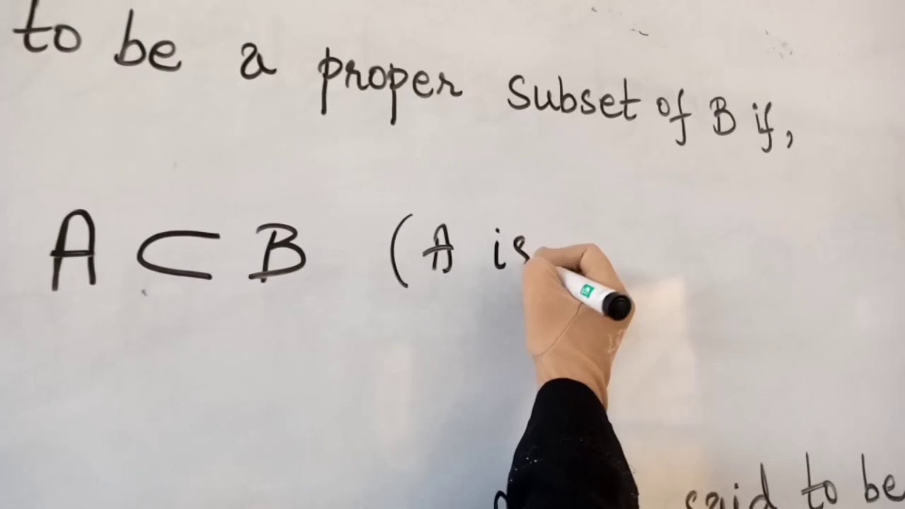 IX X Math Lecture 5 Subset Proper Improper Subsets YouTube IX X Math Lecture 5 Subset Proper Improper Subsets YouTube