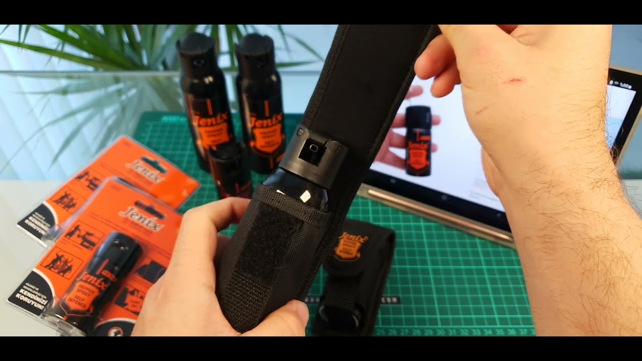 Jenix 40 ve 100ml Biber Gazı Göz Yaşartıcı Sprey | TEKNODOĞA - YouTube