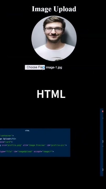 Image upload website animation #html #webdesign #css #programming #trending #viral #foryou # ...