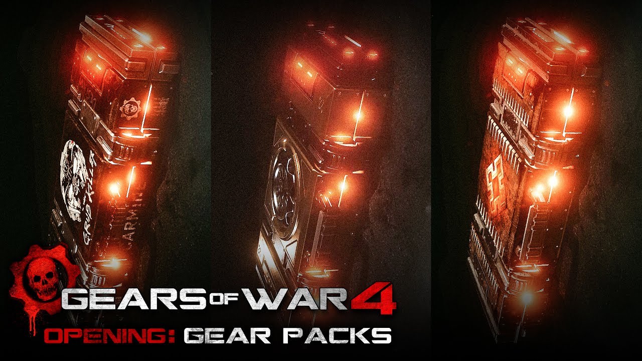 Gears of War 4: Gear Packs Opening - Nr. 4 - YouTube