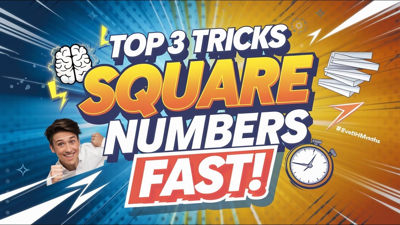 3 Genius Square Tricks with 🕉️ Vedic Maths 🎯 Quick & Easy! - YouTube