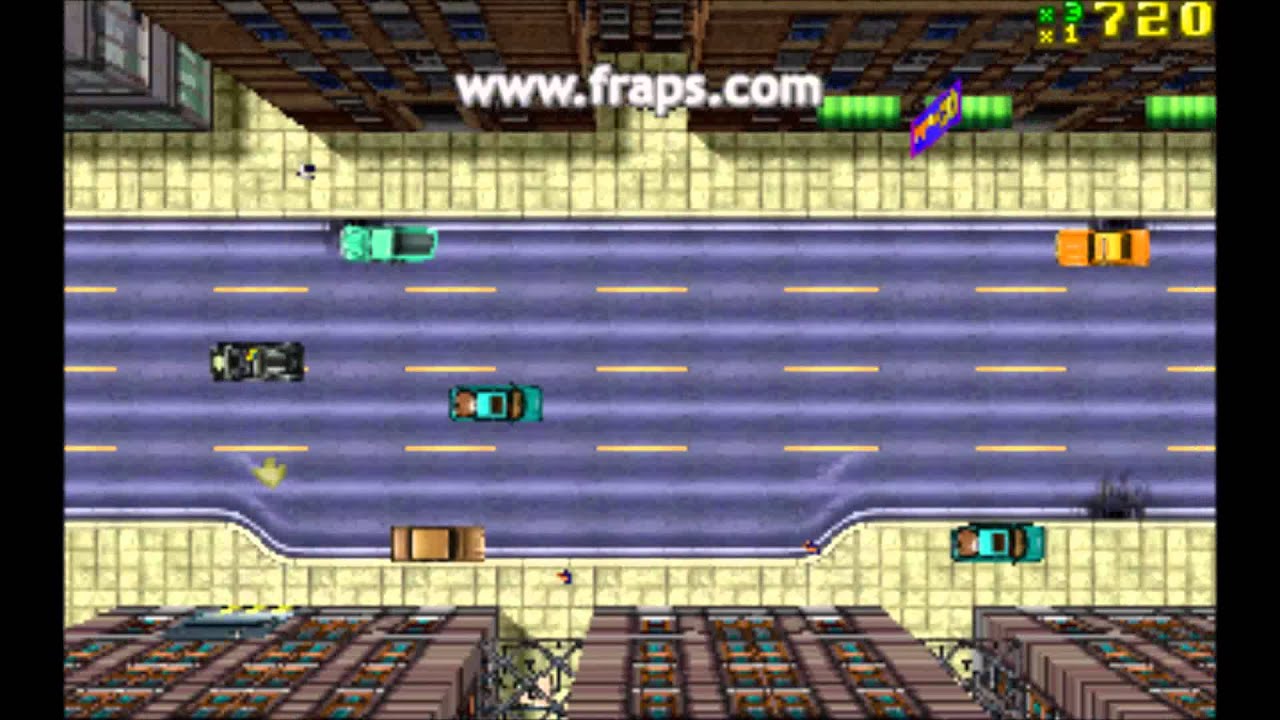 GTA 1 GAMEPLAY - YouTube