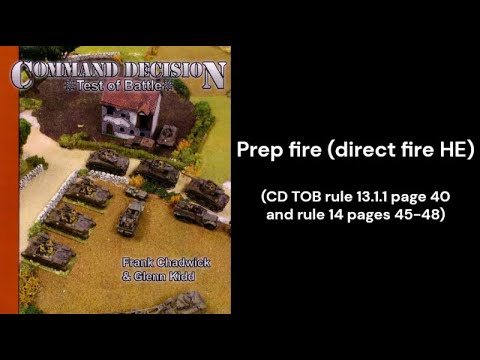 CD TOB - prep fire (direct fire HE) - YouTube